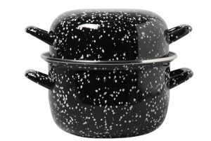 Enamel Mussel Pots – Ahmetal Kitchenwares